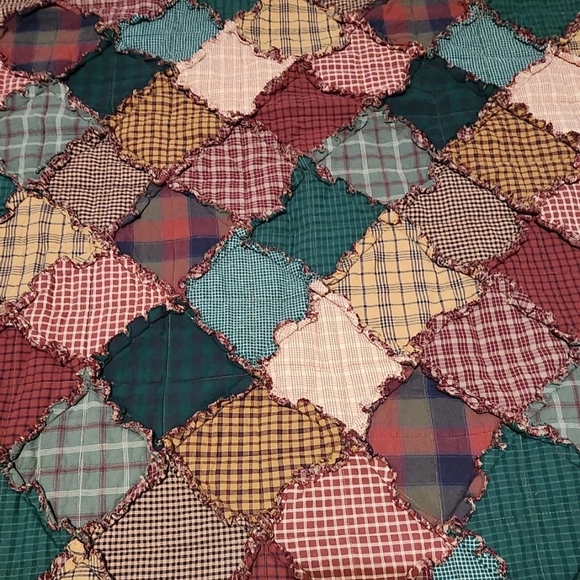 Donna Sharp | Bedding | Donna Sharp Campfire 9 X 91 Rustic Patchwork ...